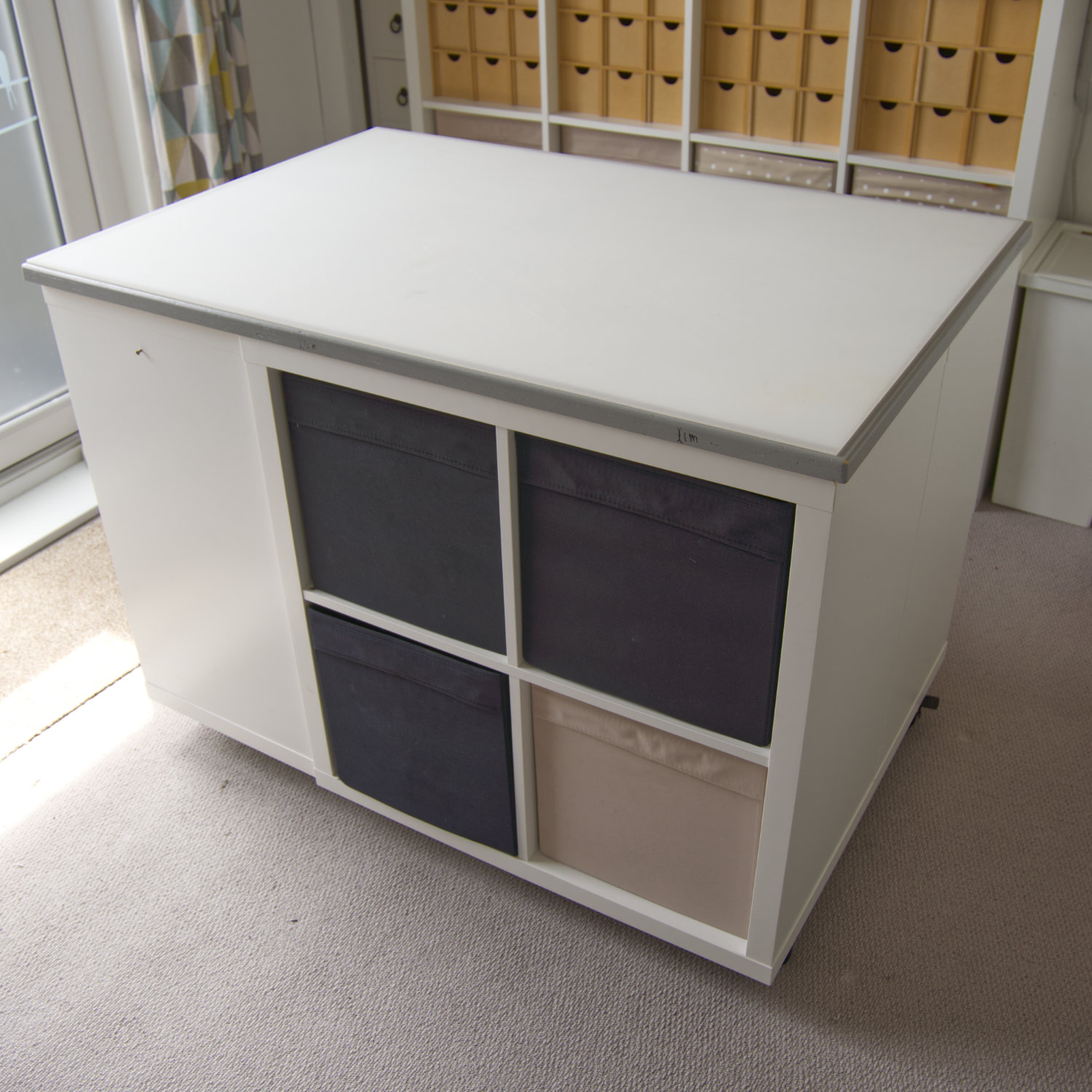 Cutting Table Ikea Hack Comparison - Country Cow Designs Blog