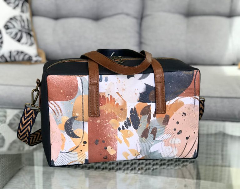 Customisable Duffle Bag Pattern - Country Cow Designs Blog