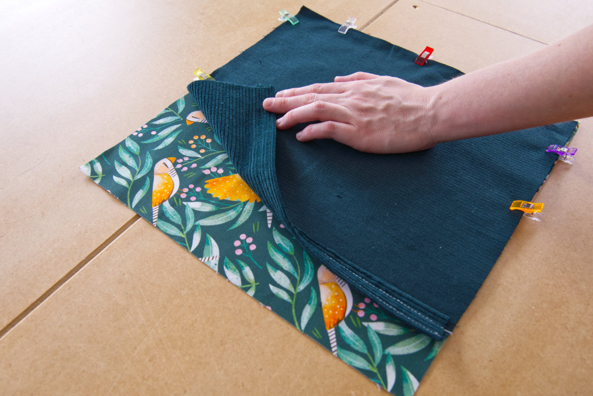 Quick and Easy Sewing Project - How to Make a Cushion Cover - Country Cow Designs Blog