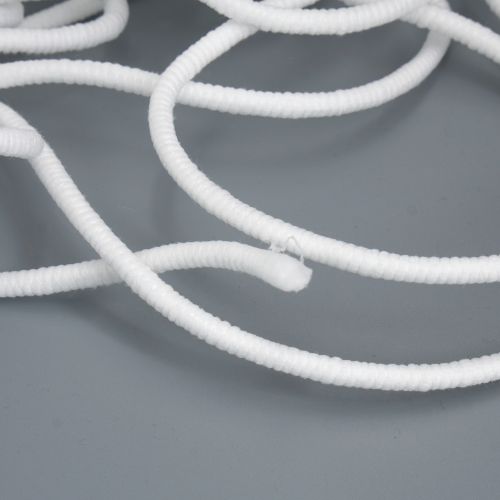 White Polyester Piping Cord 10mm | Country Cow Designs