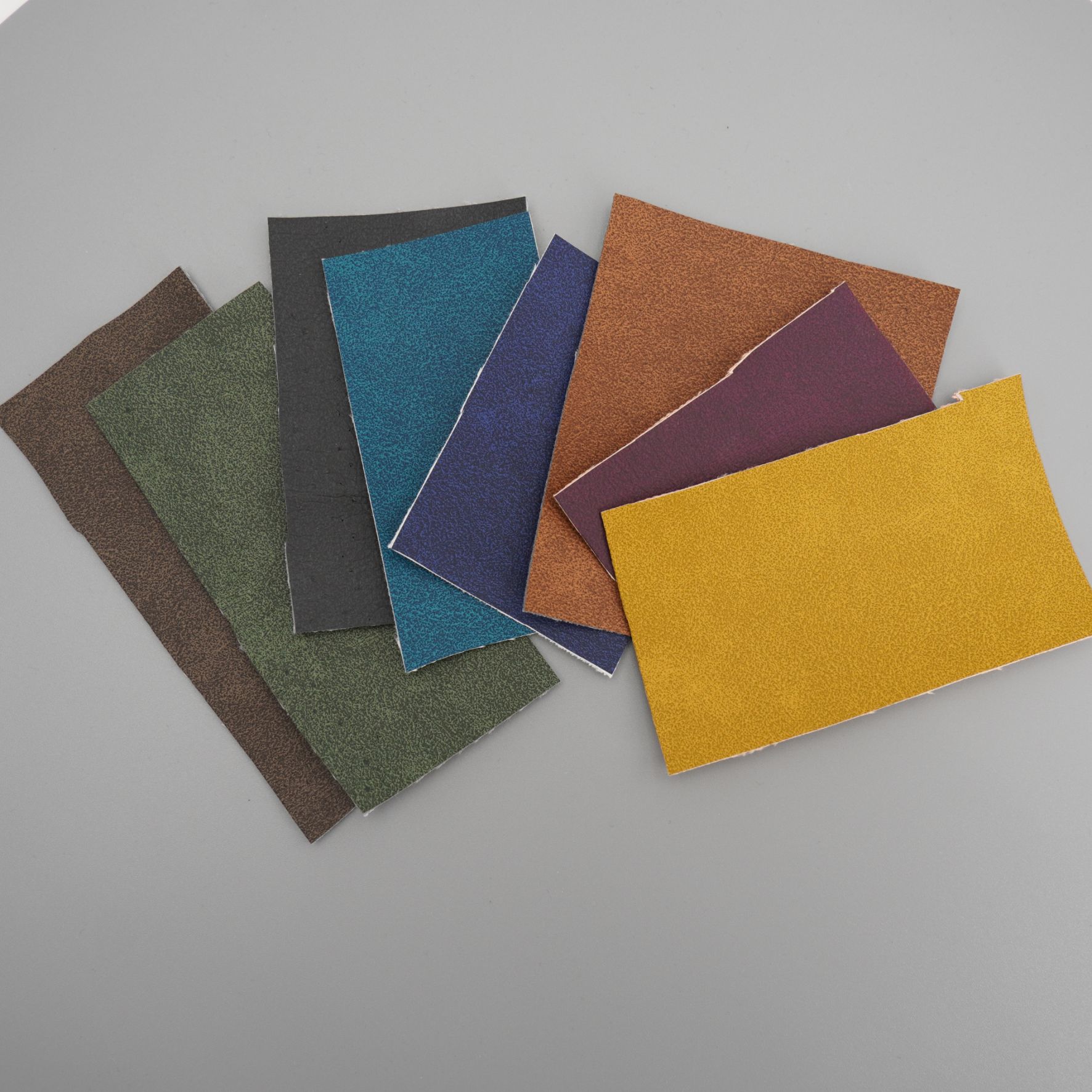 Colour Samples of Mora Faux Leather | Country Cow Designs
