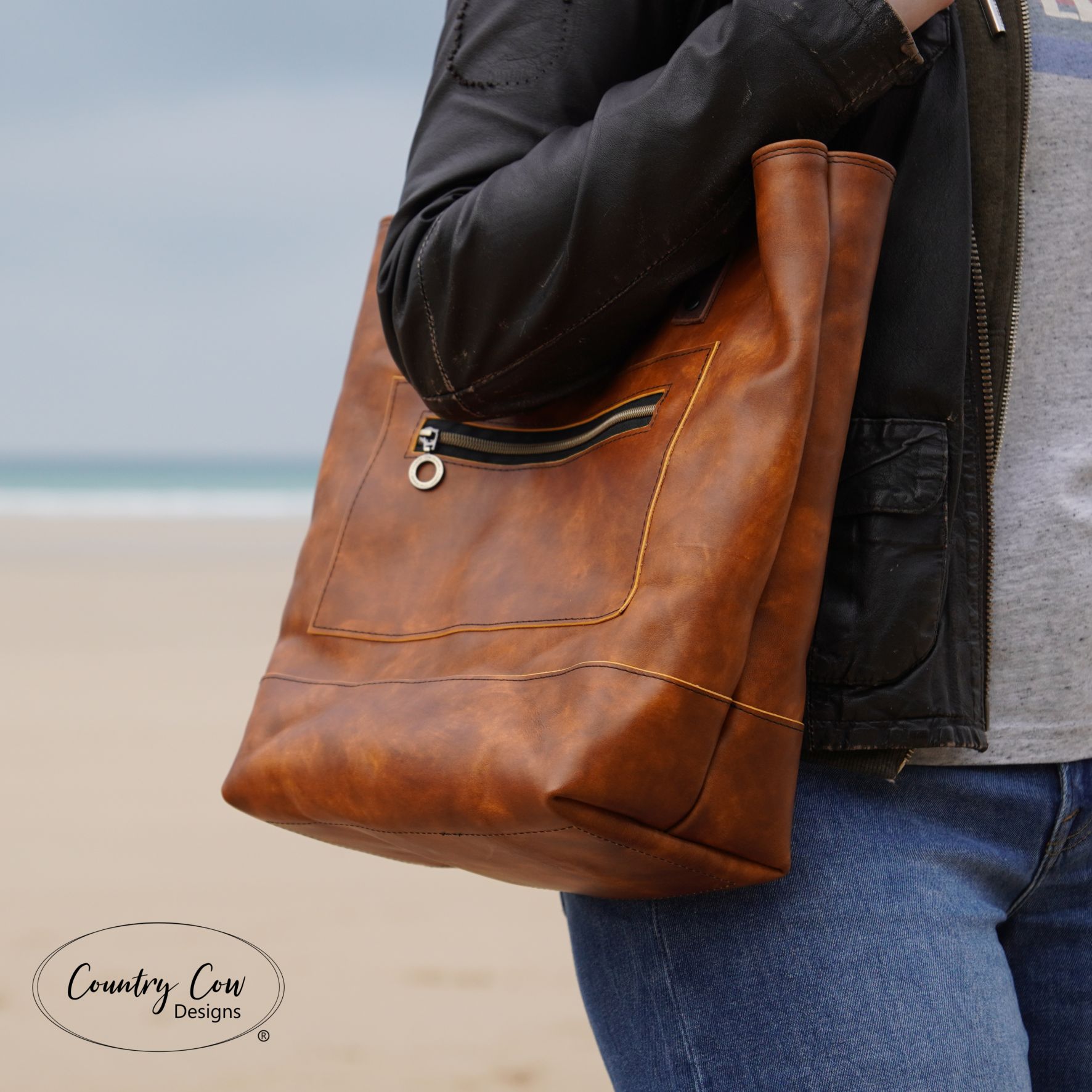 Country Cow Designs The Industrial Tote | Country Cow Designs
